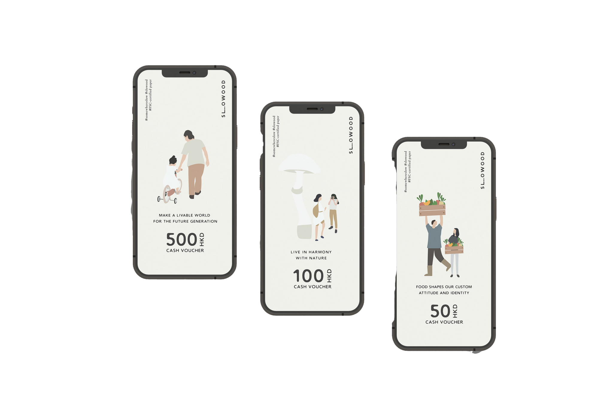 SLOWOOD Instore Paper Voucher $50